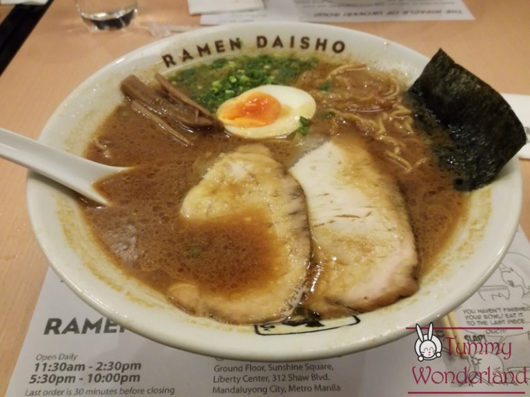 Ramen Daisho, Pleasant Hills, Mandaluyong City | Tummy Wonderland